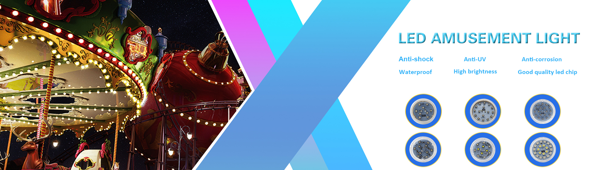 Carnival Lights, Funfair led, Amusement Rides Lamp - Fun Amusement Lighting